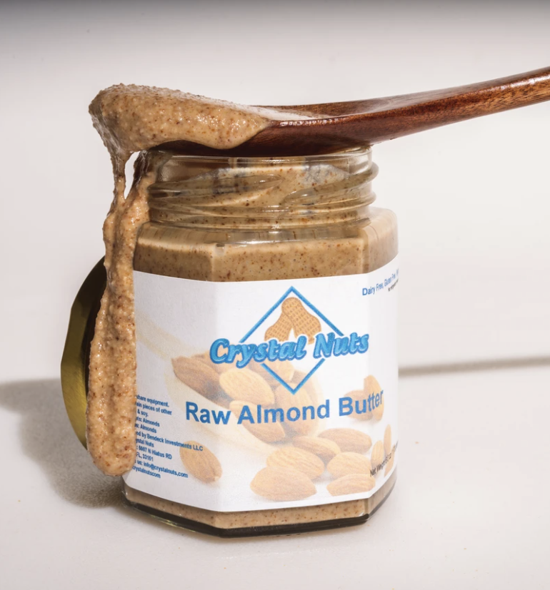 Raw Almond Butter – Crystal Nuts